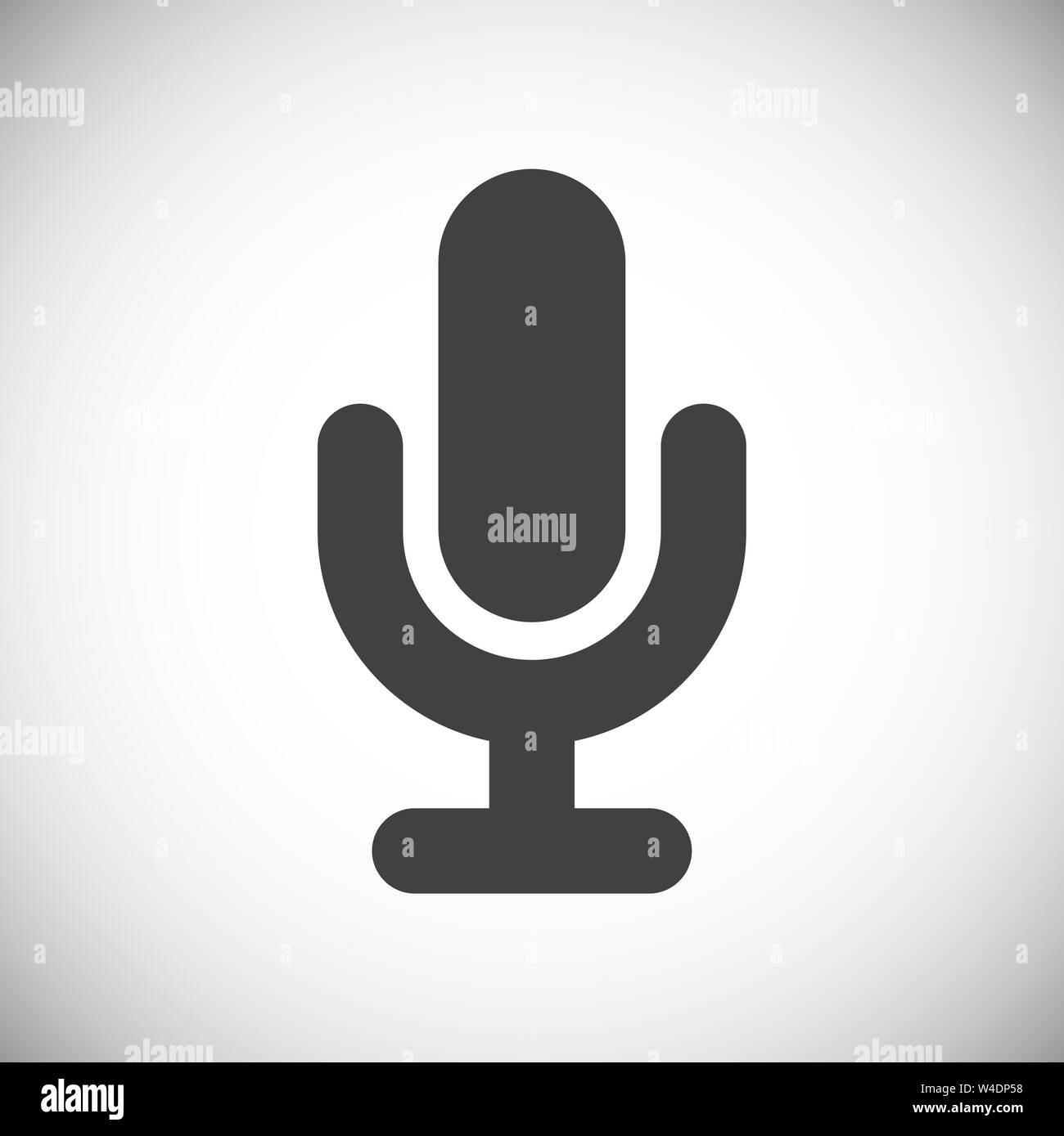 Option button icon on background for graphic and web design. Simple ...