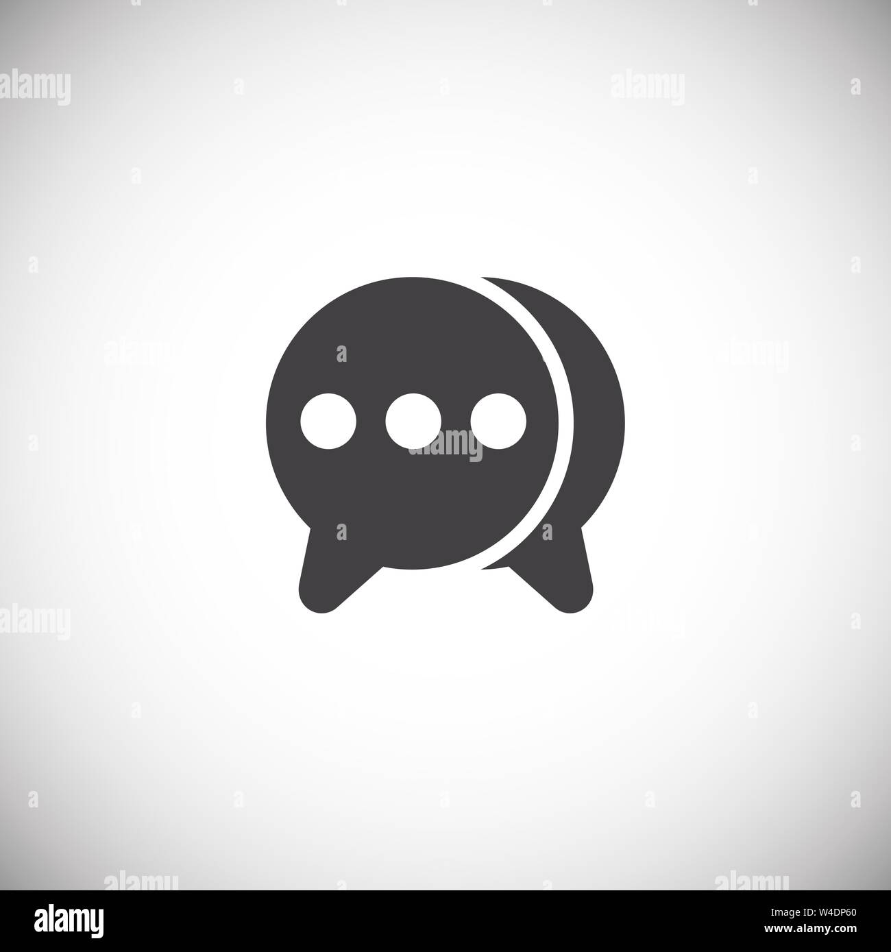 Option button icon on background for graphic and web design. Simple ...