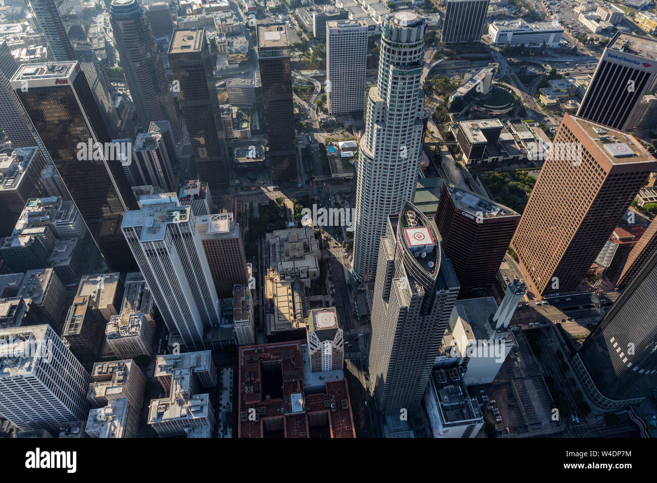 Aerial view office buildings hi-res stock photography and images - Alamy