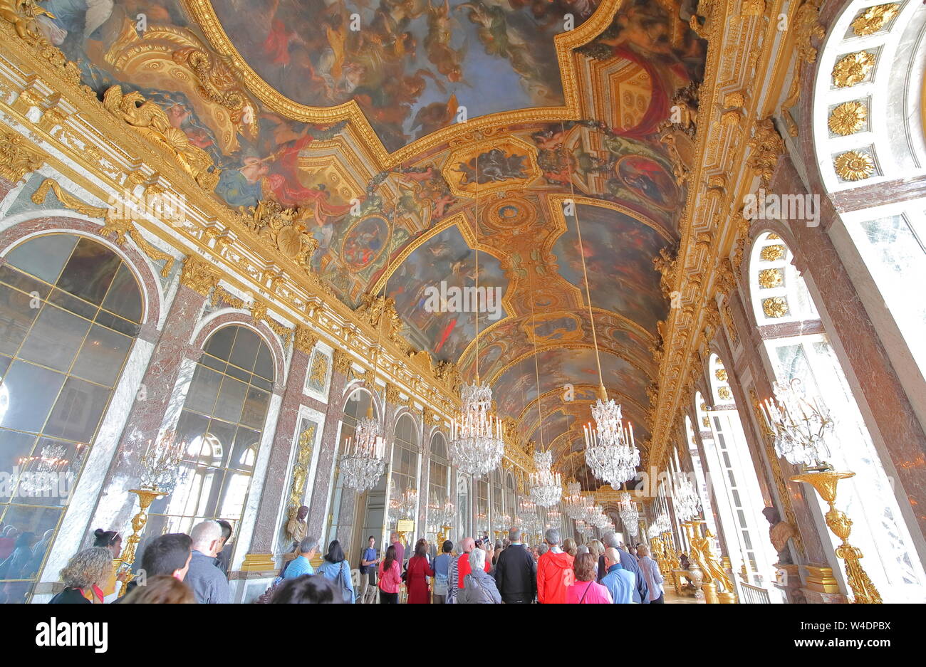 Versailles palace historical building Paris France Stock Photo - Alamy