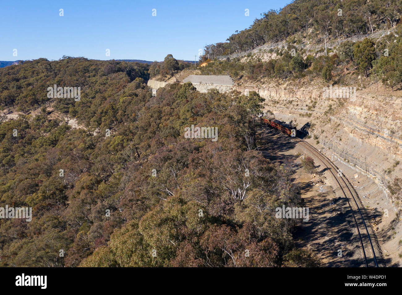 Australia outback train tracks hi-res stock photography and images - Alamy