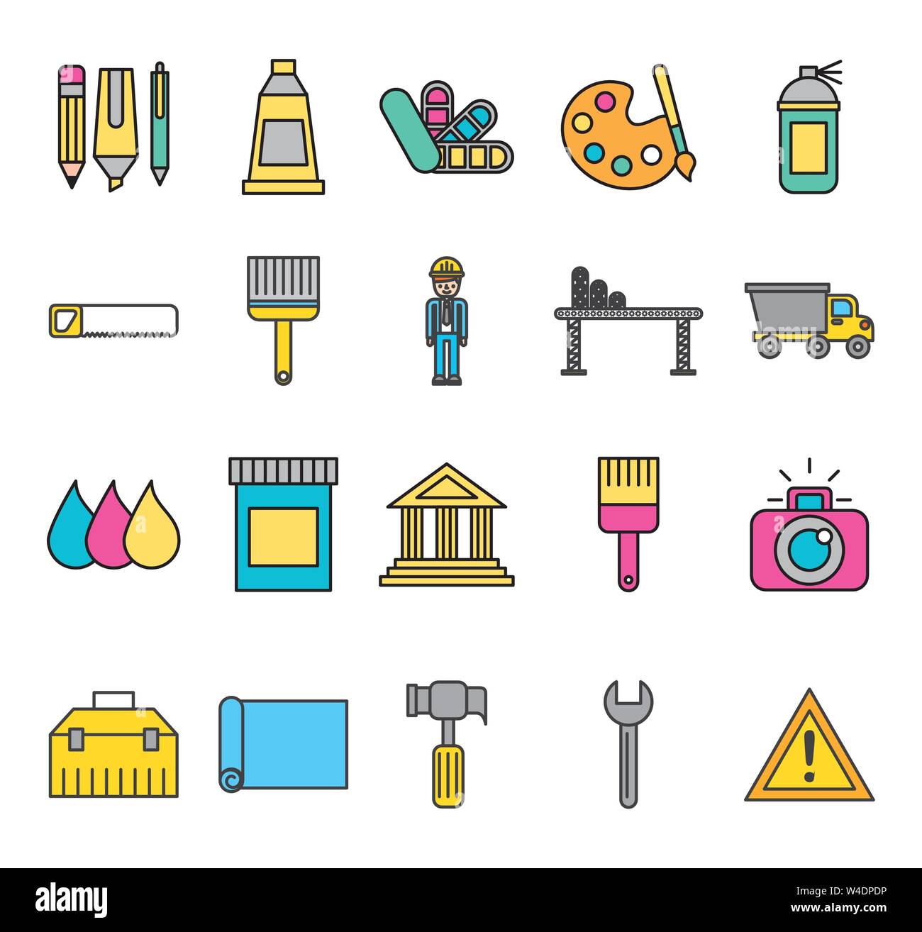 Boxtools Stock Vector Images - Alamy