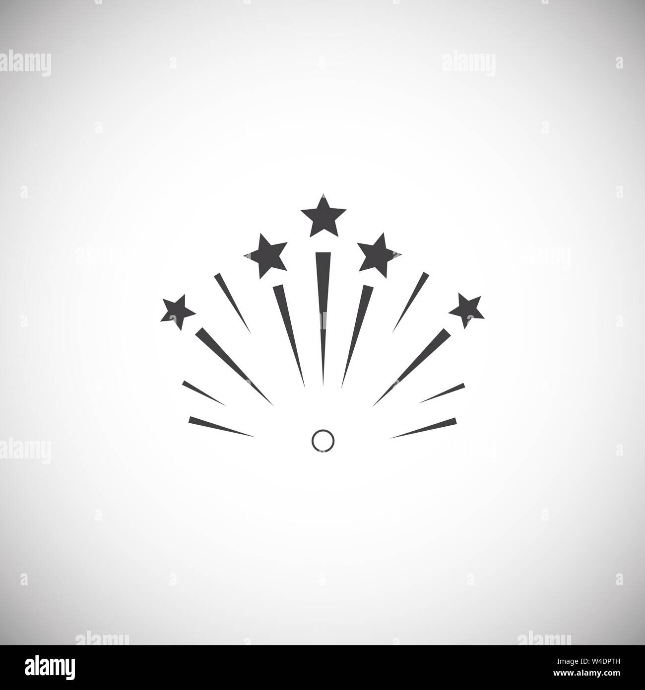 Sparkle icon on background for graphic and web design. Simple ...