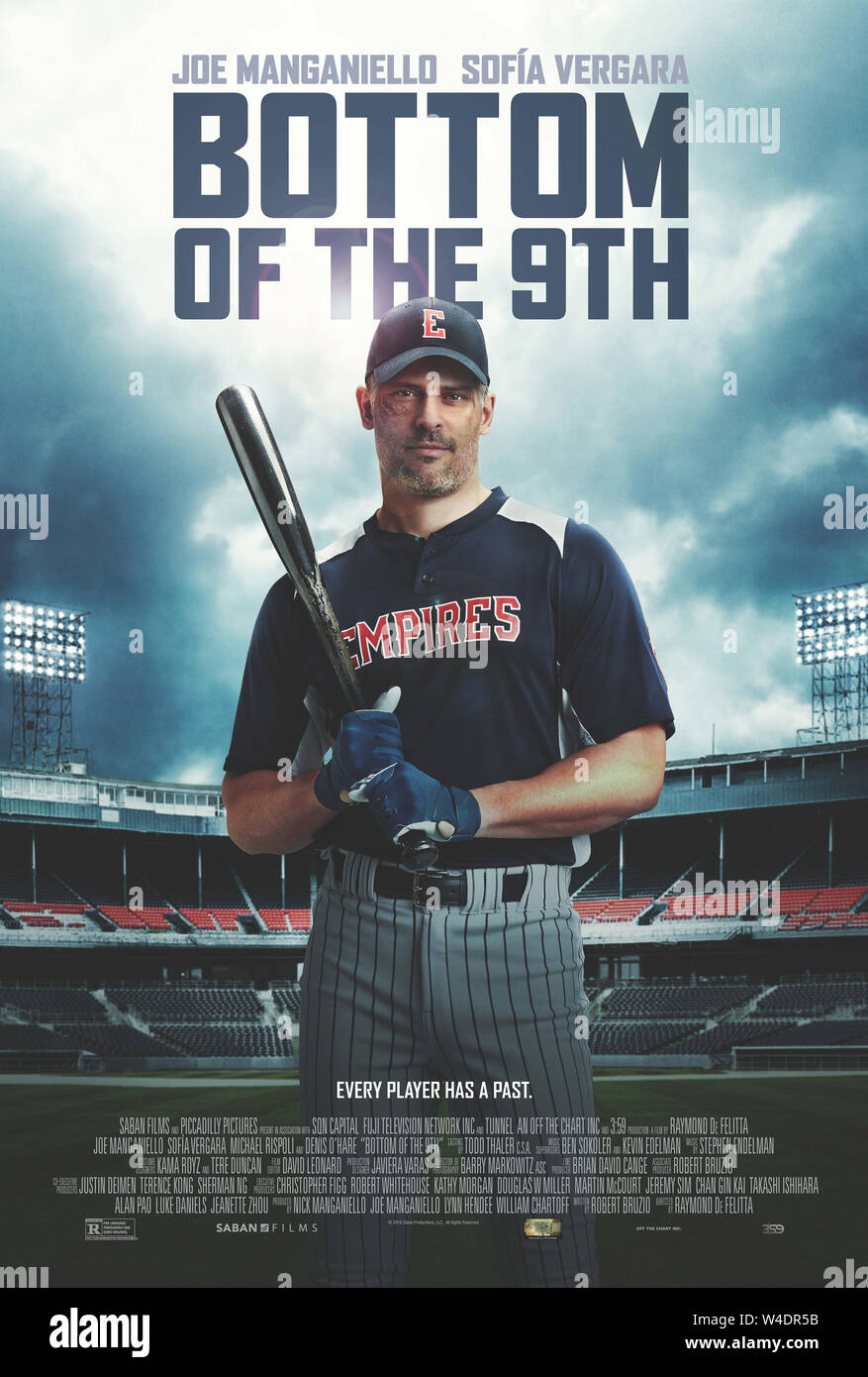 BOTTOM OF THE 9TH, (aka BOTTOM OF THE NINTH), US poster, Joe Manganiello, 2019. © Saban Films ...
