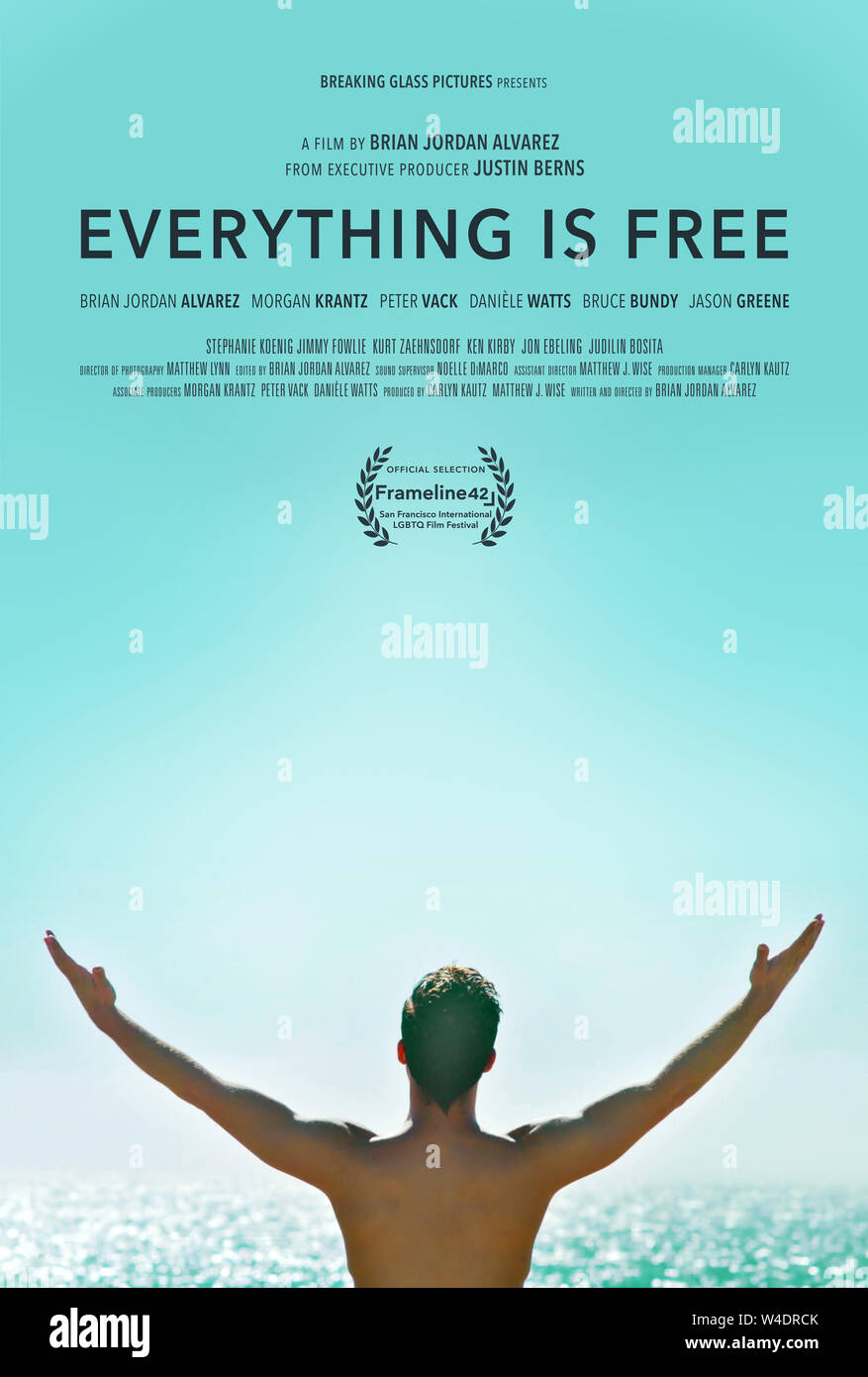 EVERYTHING IS FREE, US poster, Brian Jordan Alvarez, 2017. © Breaking ...