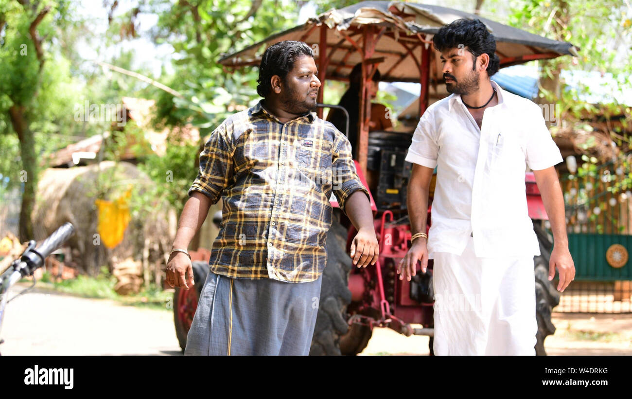 KALAVANI 2, from left: RJ Vigneshkanth, Vimal, Ganja Karuppu, 2019 ...