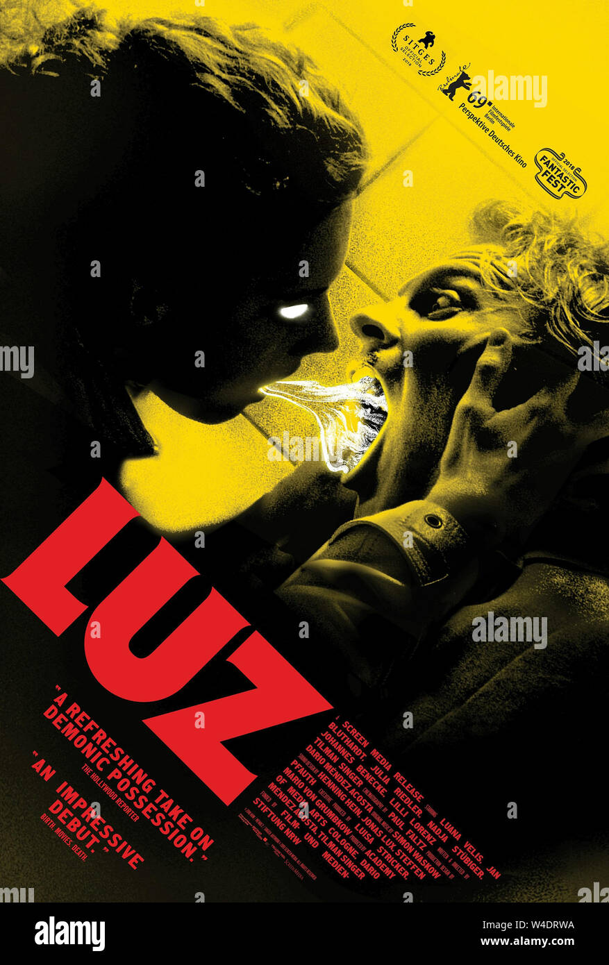 LUZ, US poster, from left: Julia Riedler, Jan Bluthardt, 2018. © Screen ...