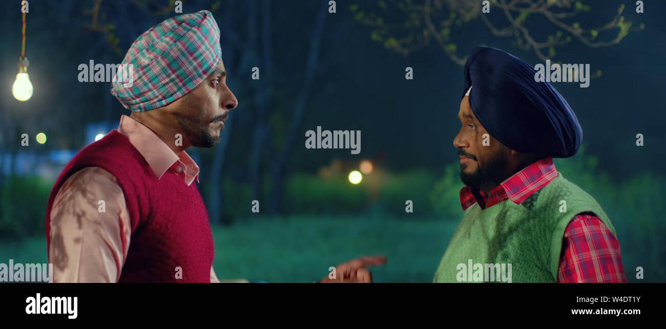 MINDO TASEELDARNI, from left: Rajvir Jawanda, Karamjit Anmol, 2019 ...
