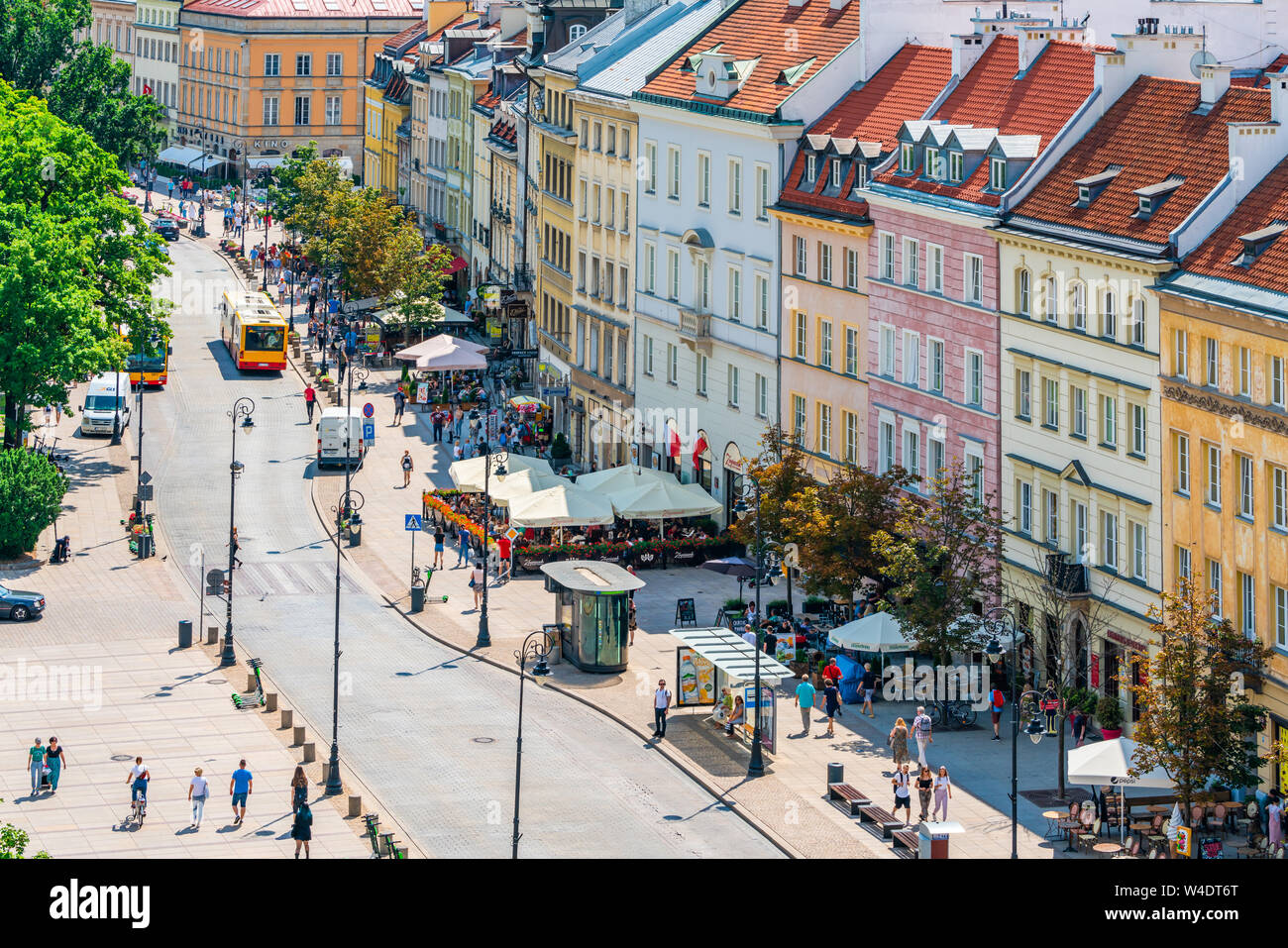 Warsaw Royal Route Royal Castle High Resolution Stock Photography and ...