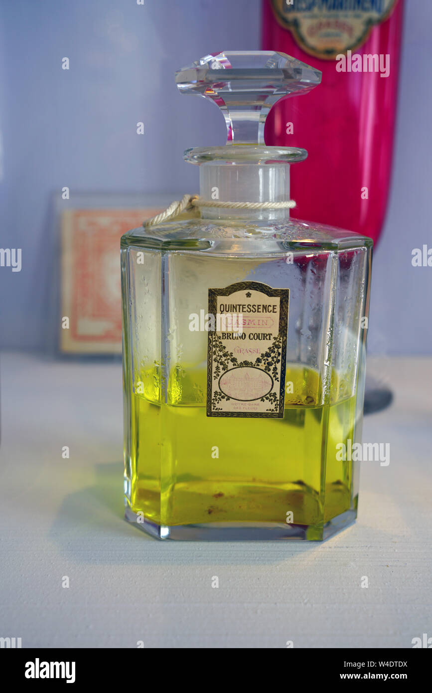 GRASSE, FRANCE -21 APR 2018- View of the Fragonard perfume museum and ...