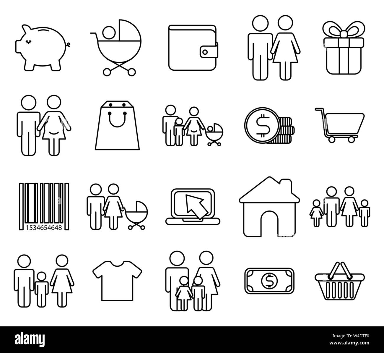 Baby bundle Black and White Stock Photos & Images - Alamy