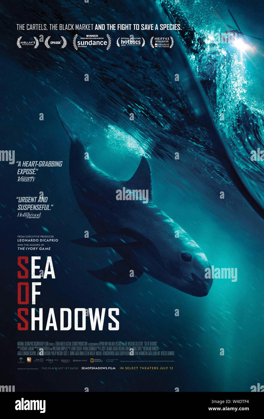 SEA OF SHADOWS, US poster, 2019. © National Geographic / courtesy ...