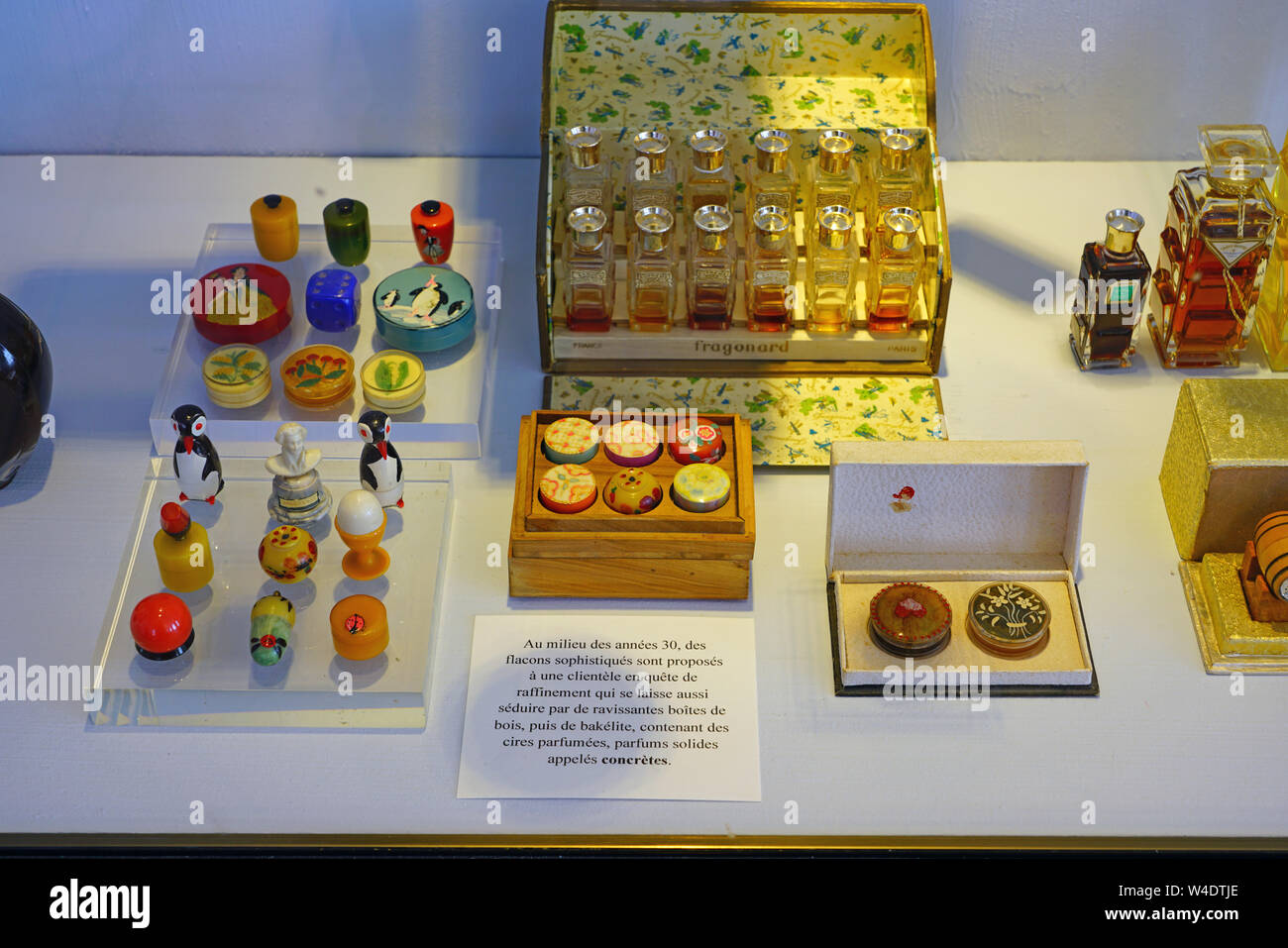 GRASSE, FRANCE -21 APR 2018- View of the Fragonard perfume museum and ...