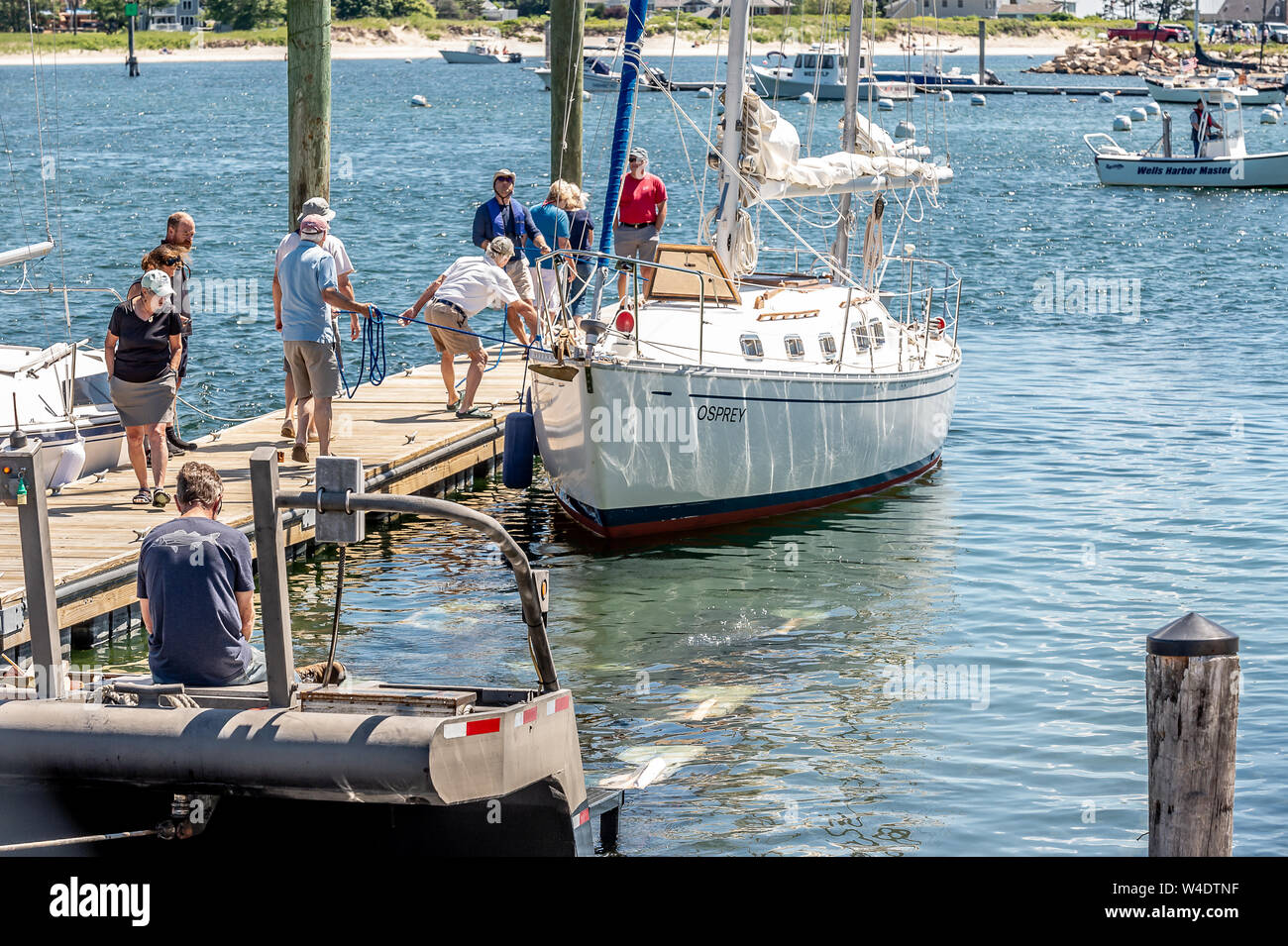 The best day of every year is when the Boat Yard people put the Boat ...