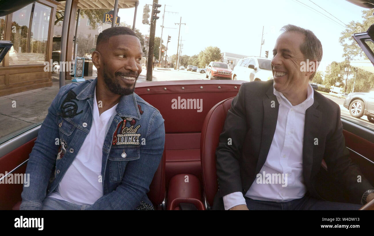 COMEDIANS IN CARS GETTING COFFEE, from left: Jamie Foxx, Jerry Seinfeld ...