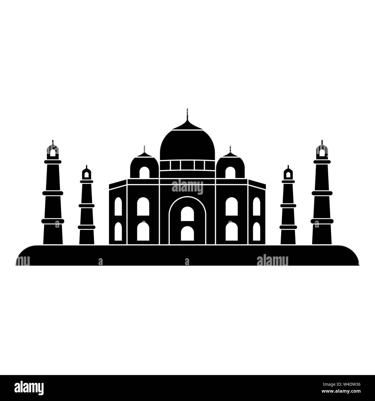 Taj majal Stock Vector Images - Alamy