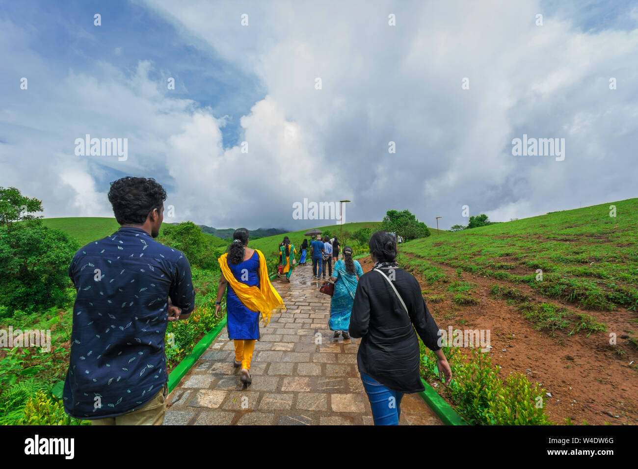 Green meadows vagamon hi-res stock photography and images - Alamy