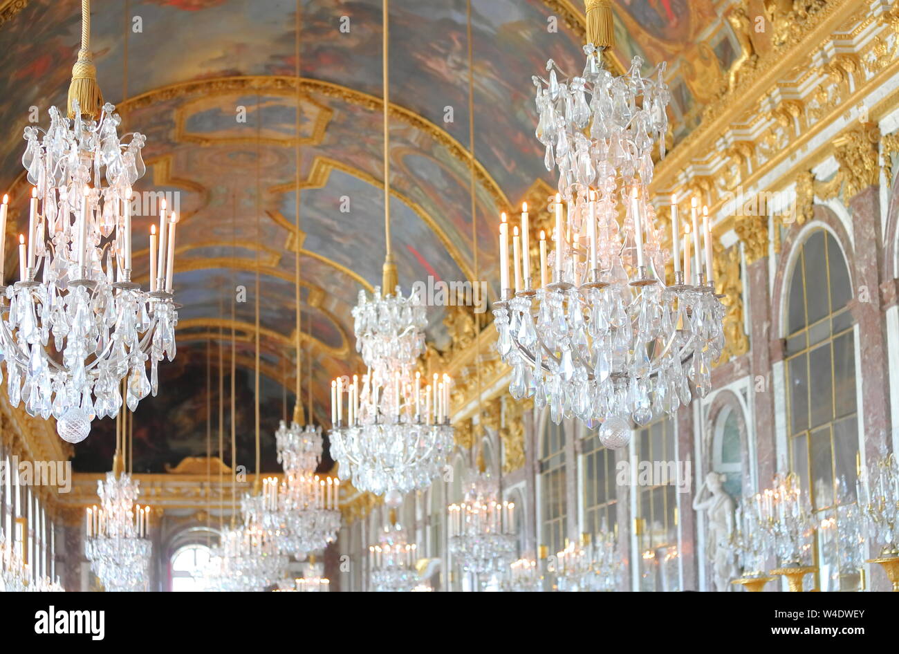 Versailles palace historical building Paris France Stock Photo - Alamy
