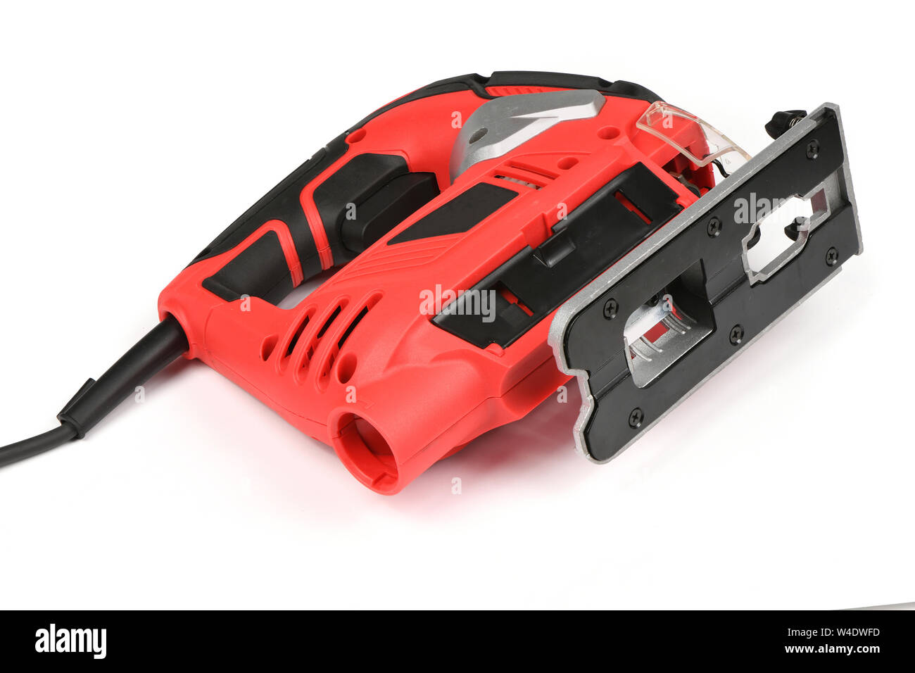 Red electro fret isolated on a white background. High resolution photo ...