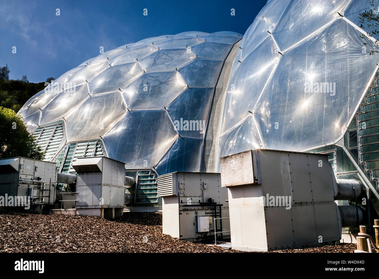 The Eden project Biodomes ,Cornwall Stock Photo - Alamy
