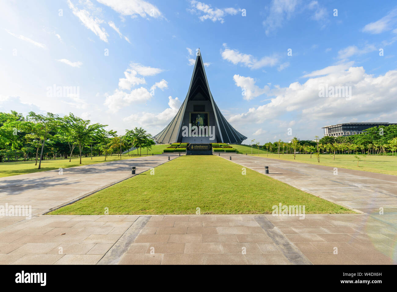 Nakhonpathom , Thailand - 18 Jul, 2019: Prince Mahidol Hall building of ...