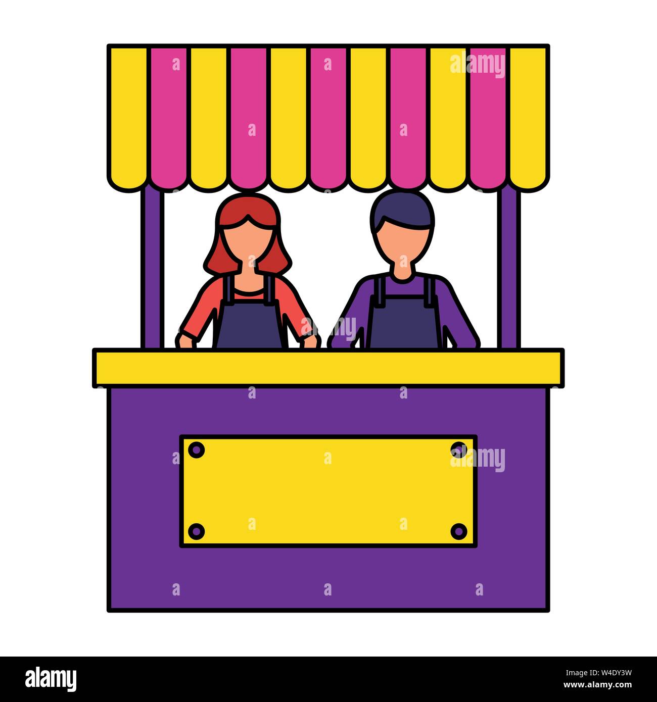 Sell to tourist Stock Vector Images - Alamy