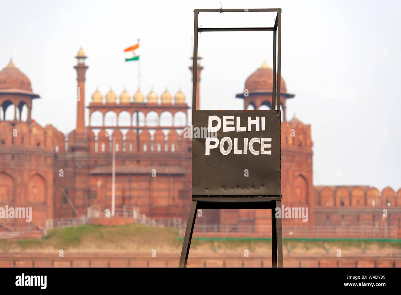 Indian police forces hi-res stock photography and images - Alamy