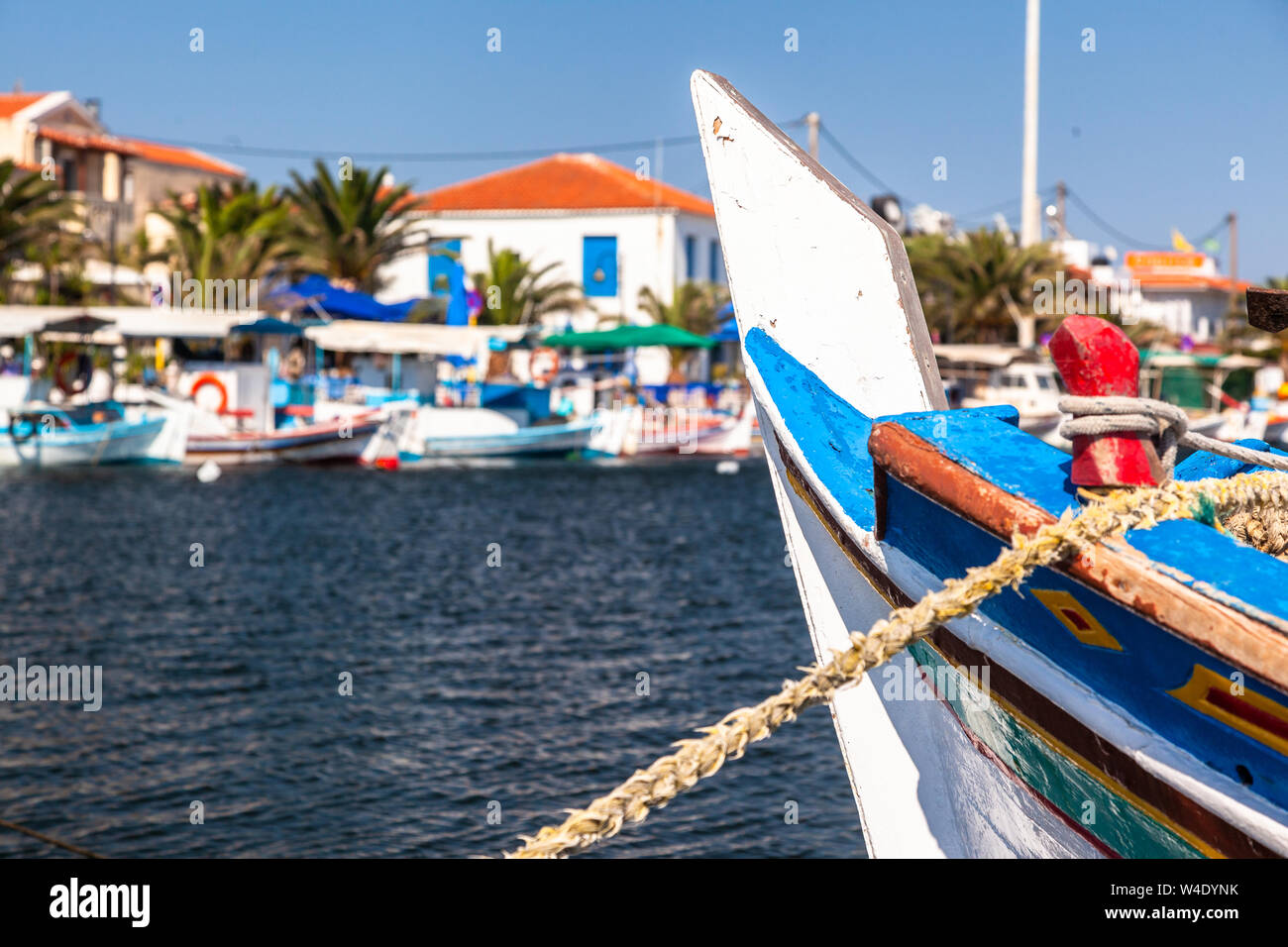 Mitilini port hi-res stock photography and images - Alamy