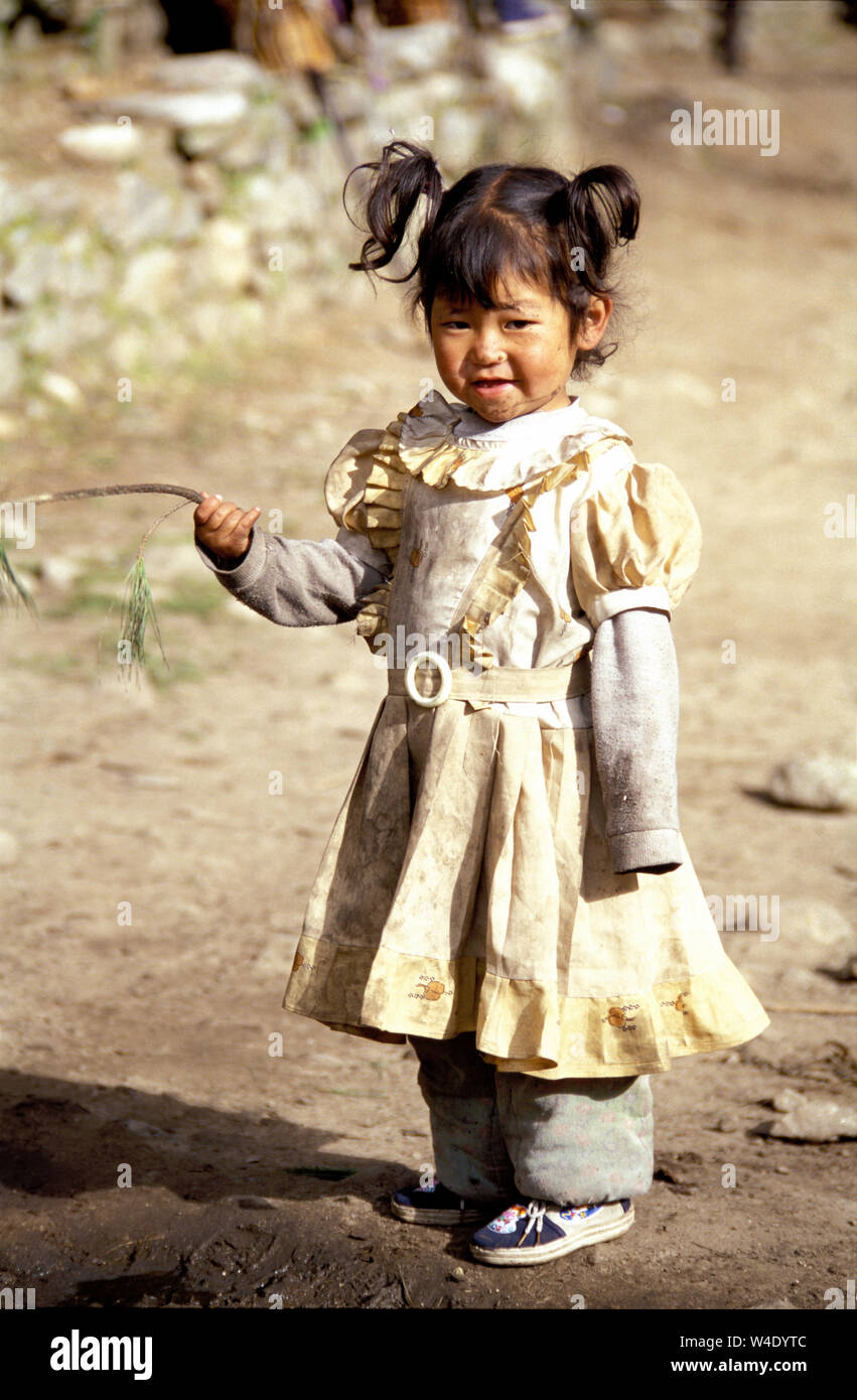 Nepalian girl hi-res stock photography and images - Alamy