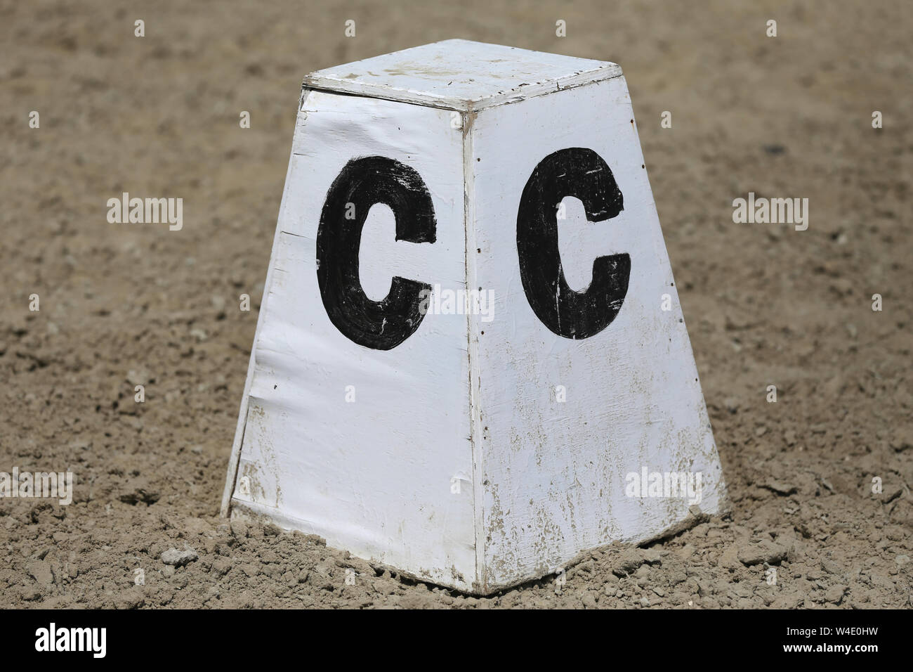 Dressage arena letters hi-res stock photography and images - Alamy