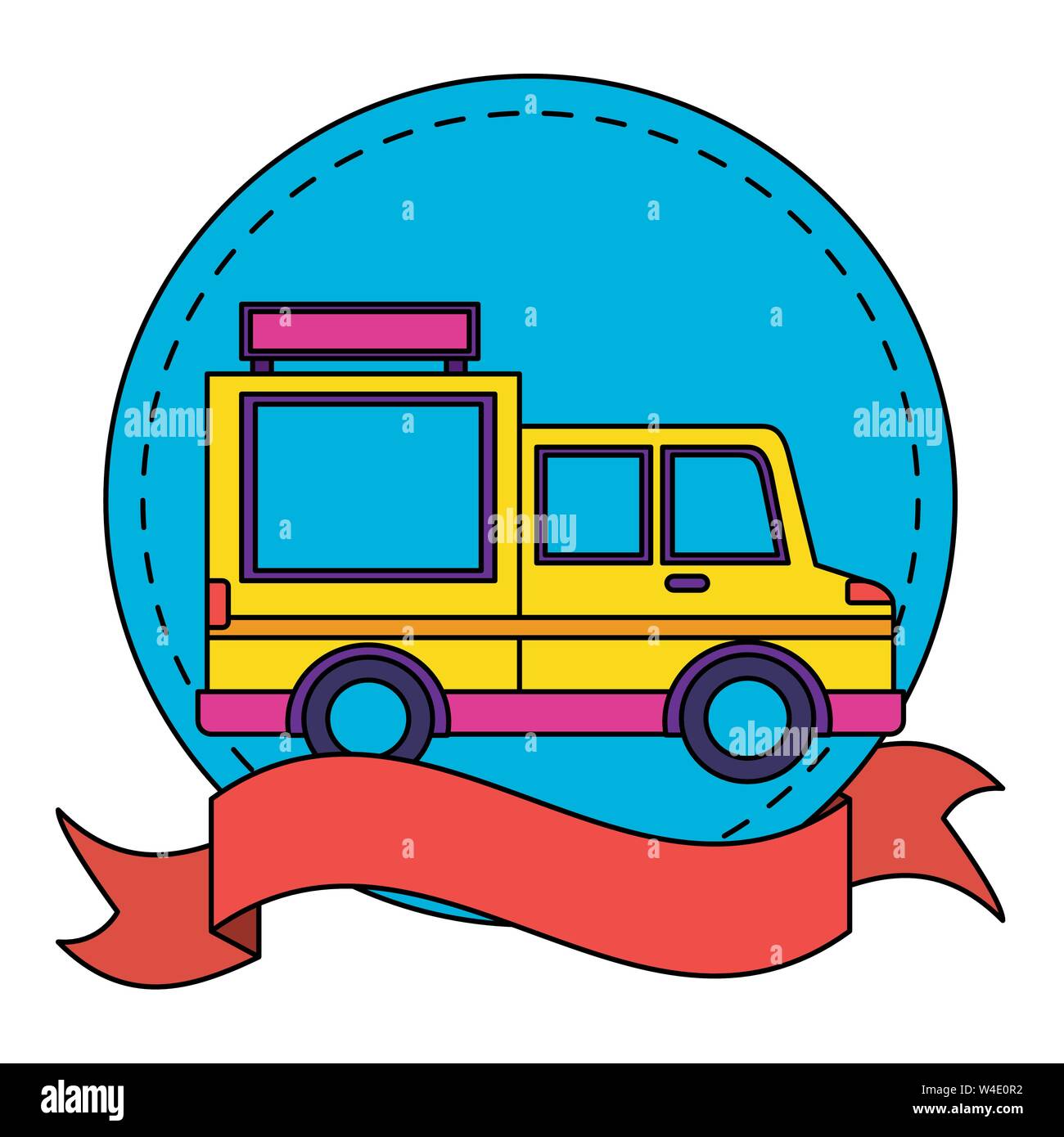 Express delivery round stamp Stock Vector Images - Alamy