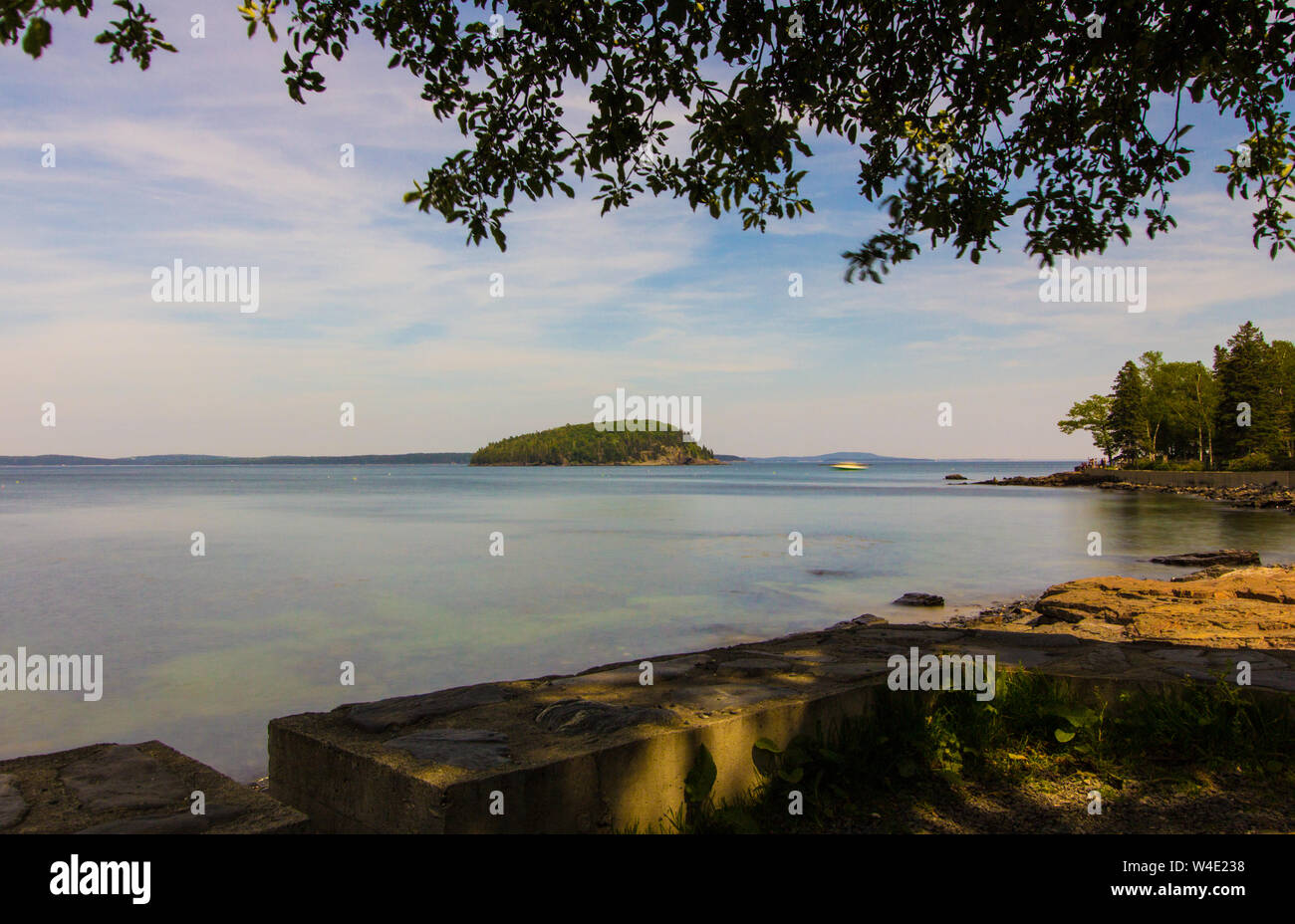 Bar harbor shore path hi-res stock photography and images - Alamy