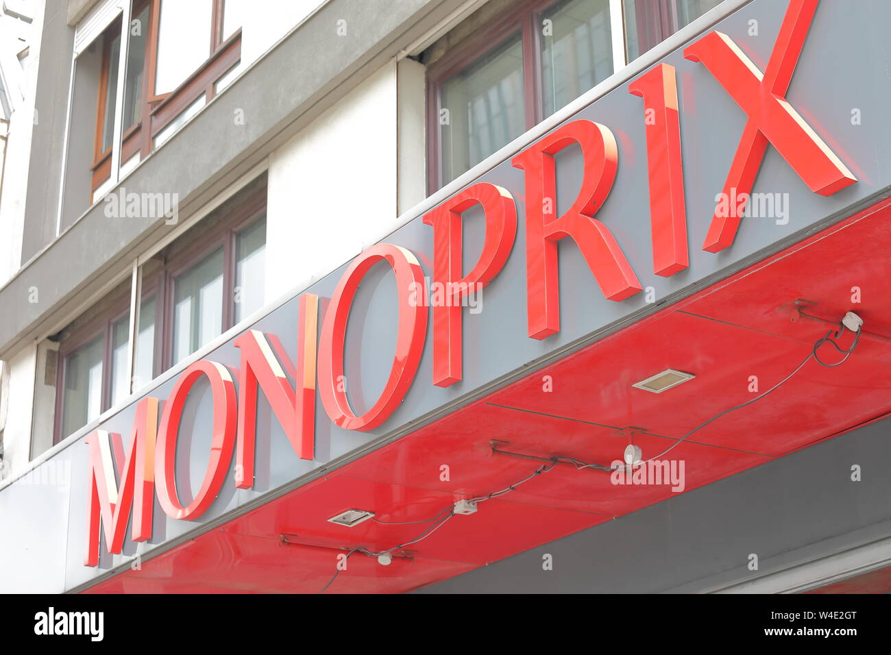 Monoprix paris hi-res stock photography and images - Alamy
