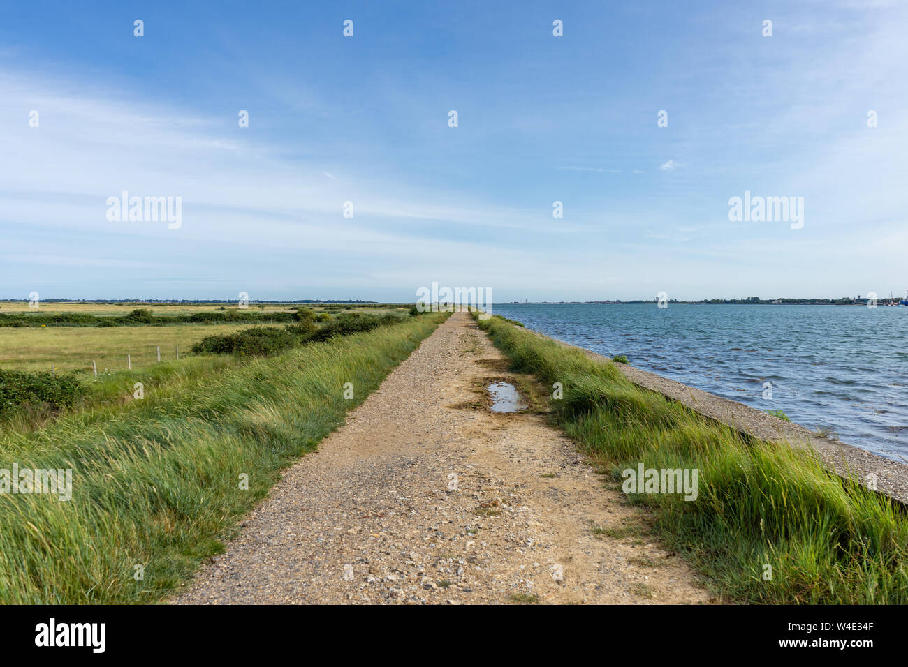 Hampshire england uk solent way hi-res stock photography and images - Alamy