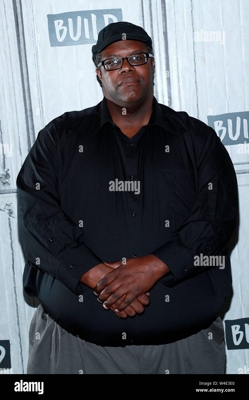 New York, USA. 22 July, 2019. Daryle Lamont Jenkins at the BUILD ...