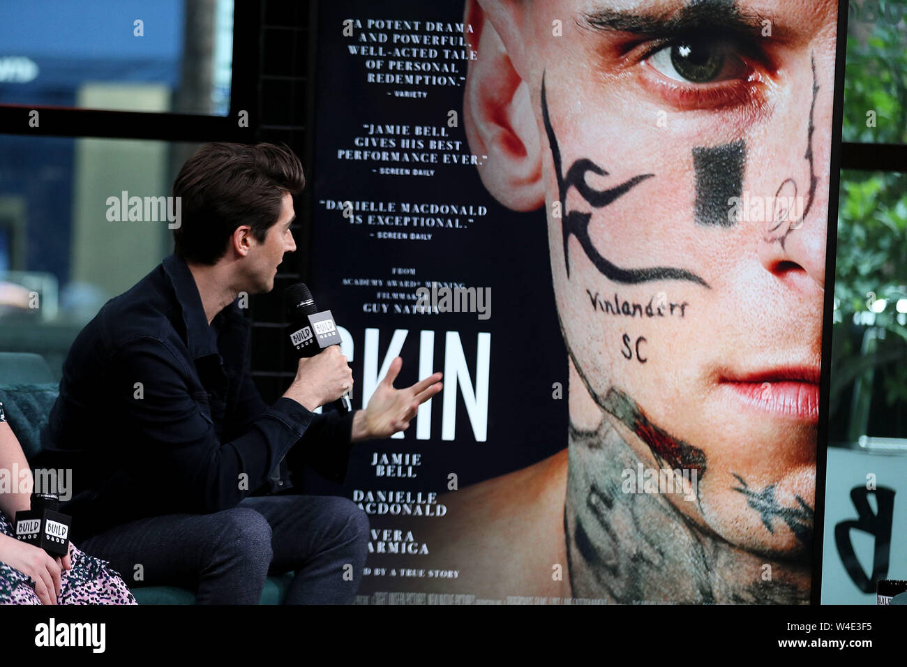 New York, USA. 22 July, 2019. Guy Nattiv at the BUILD Speaker Series ...