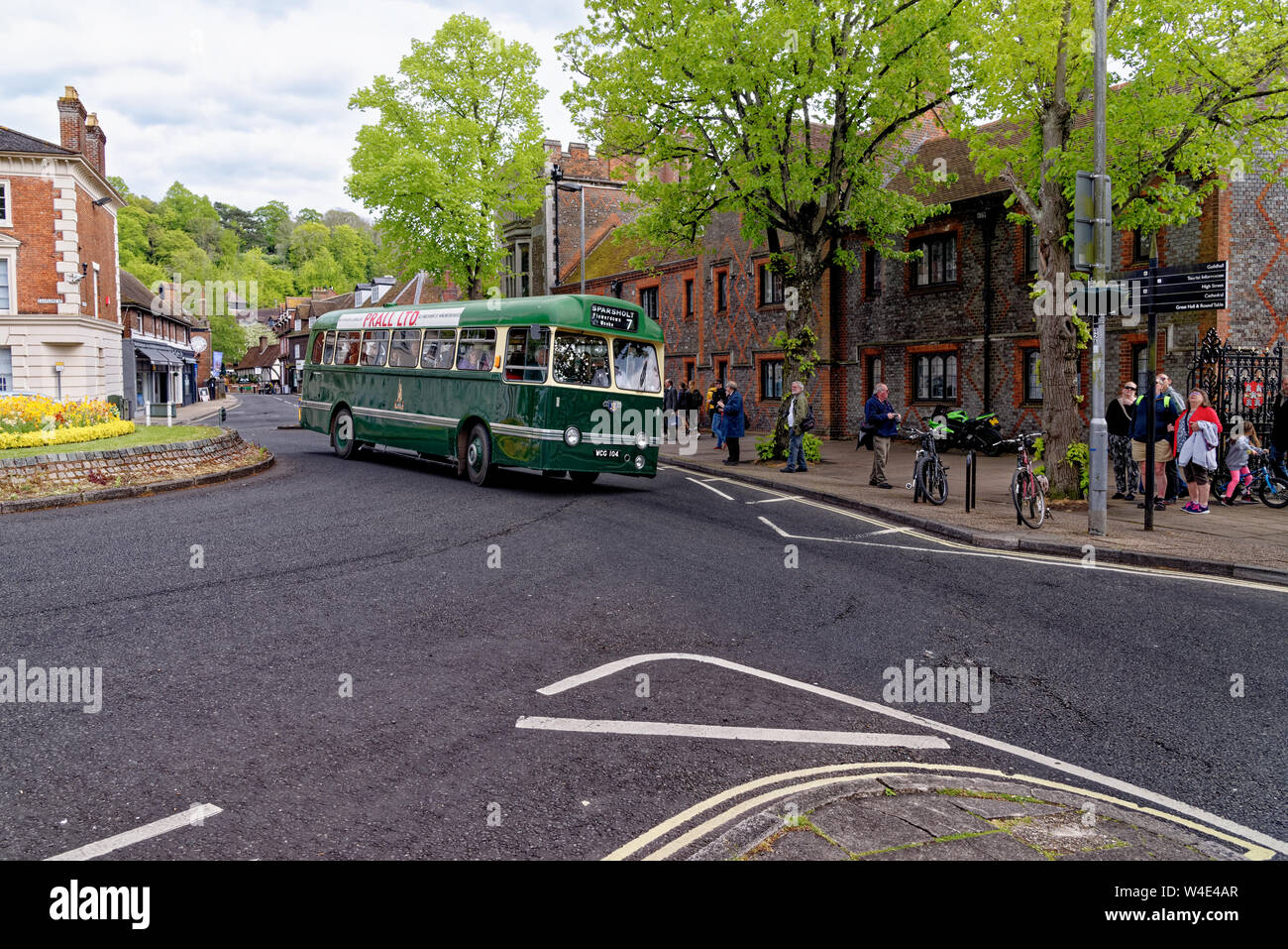 Single decker Leyland-MCW Olympic on Vintage Bus Event in Winchester ... Single decker Leyland-MCW Olympic on Vintage Bus Event in Winchester ...