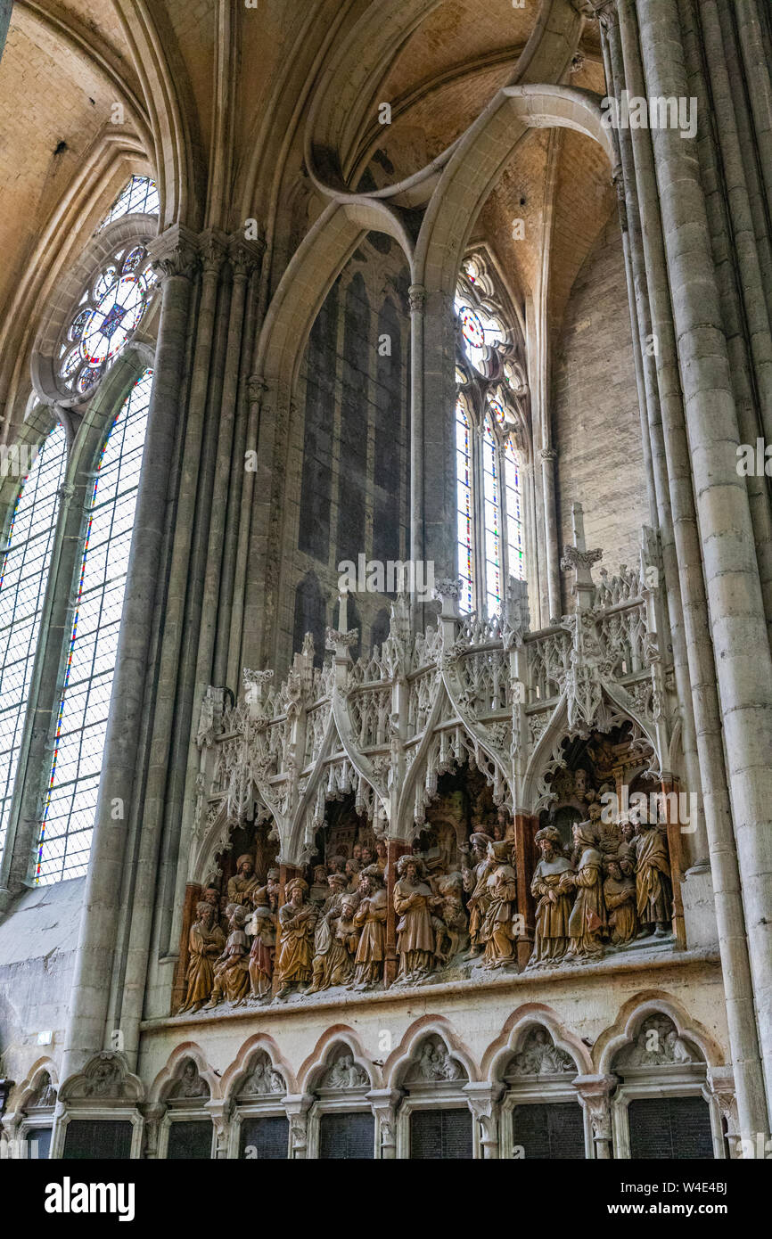 Amiens cathedral organ hi-res stock photography and images - Alamy