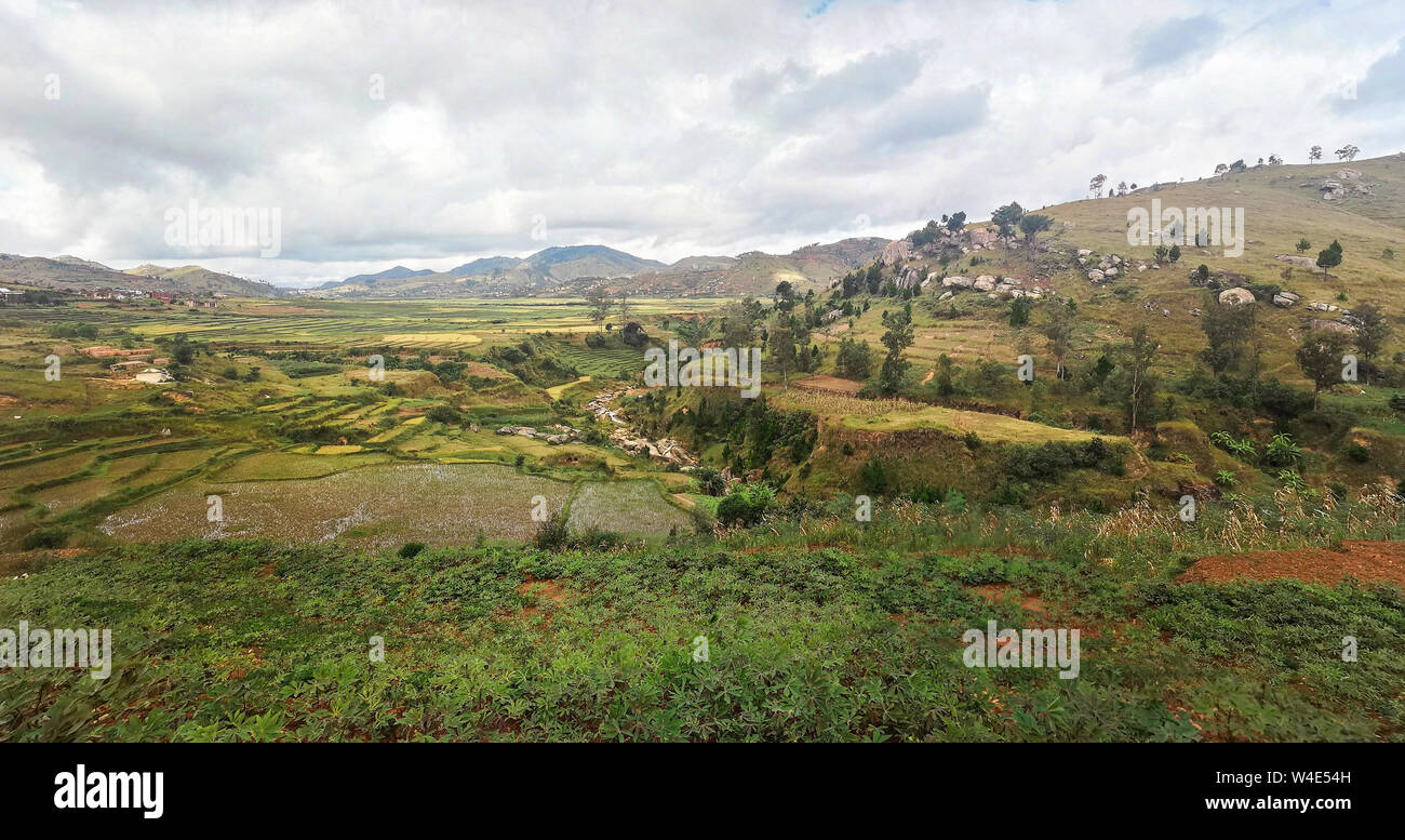 Rice terraces madagascar hi-res stock photography and images - Alamy