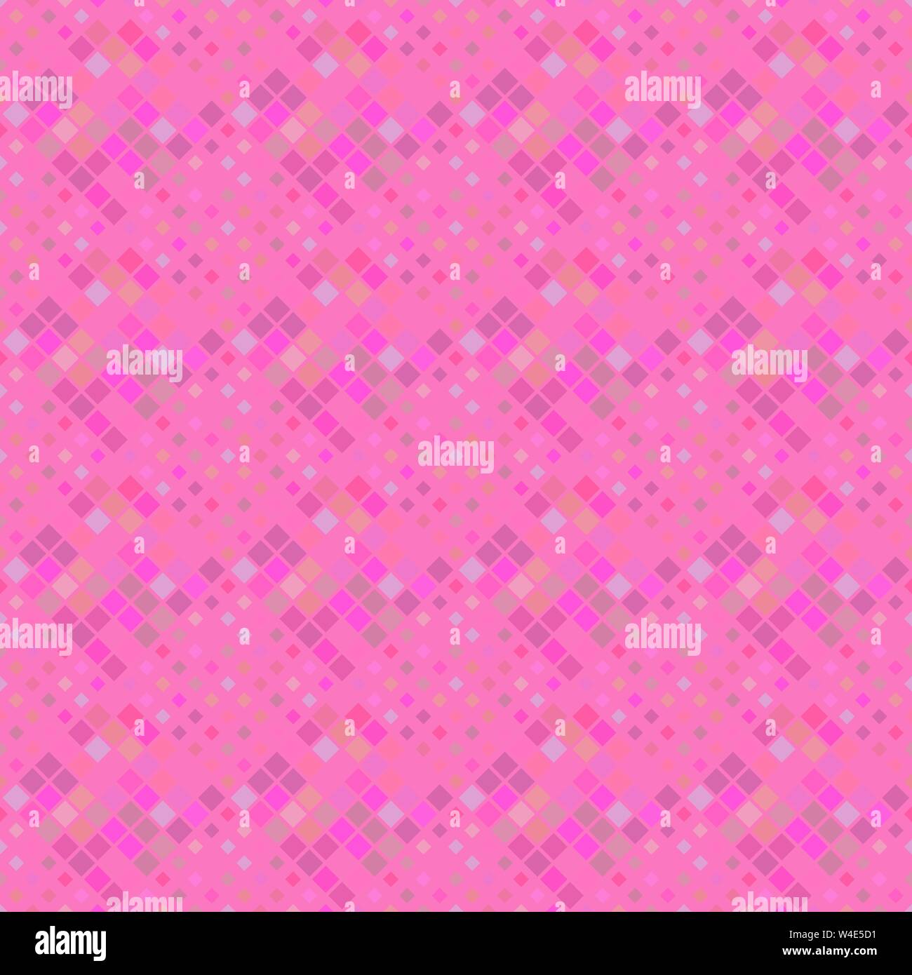 Seamless Square Pattern Background Design Pink Abstract Vector