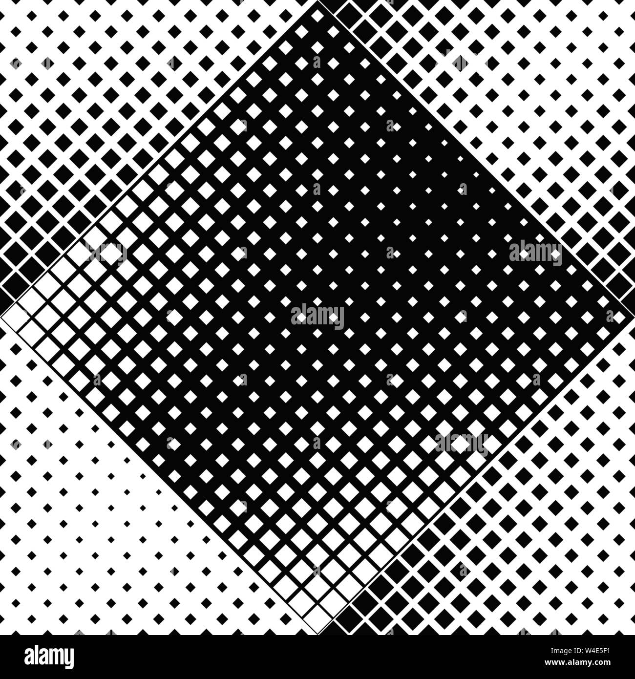 Seamless Diagonal Square Pattern Background Monochrome Abstract
