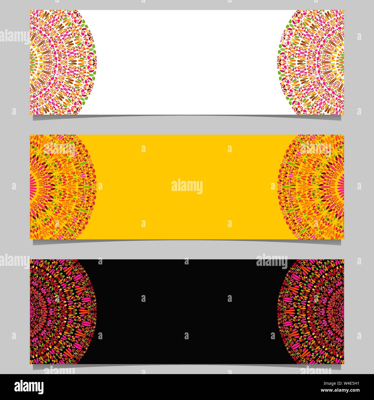 Mandala banner Stock Vector Images - Alamy