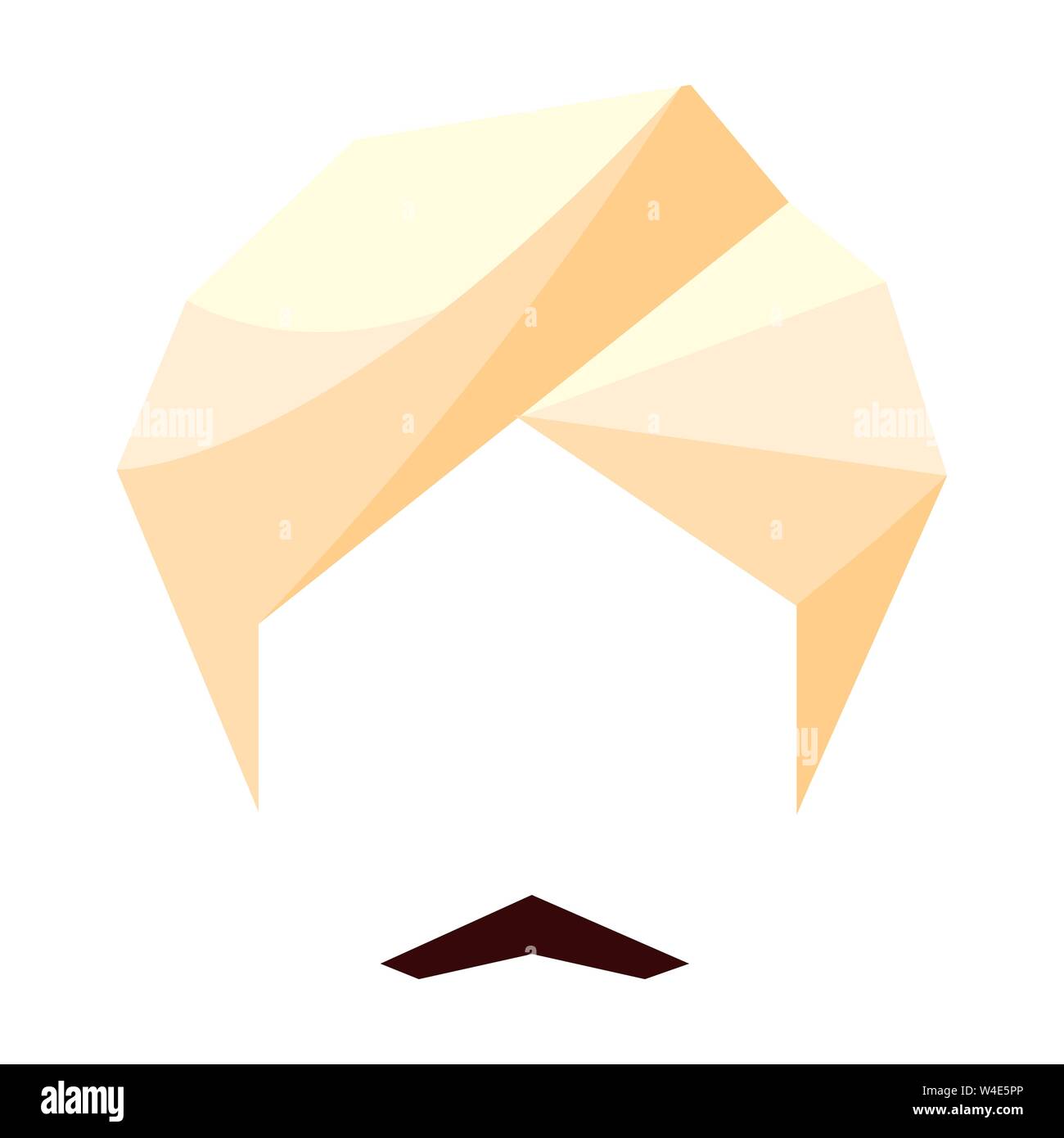 india independence day - indian man face vector illustration Stock ...