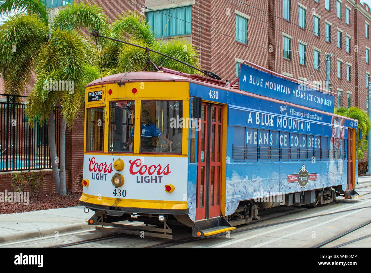 Historic florida streetcar hi-res stock photography and images - Alamy