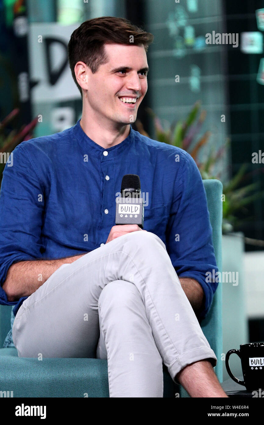 New York, USA. 22 July, 2019. John Fredrickson at the BUILD Speaker ...