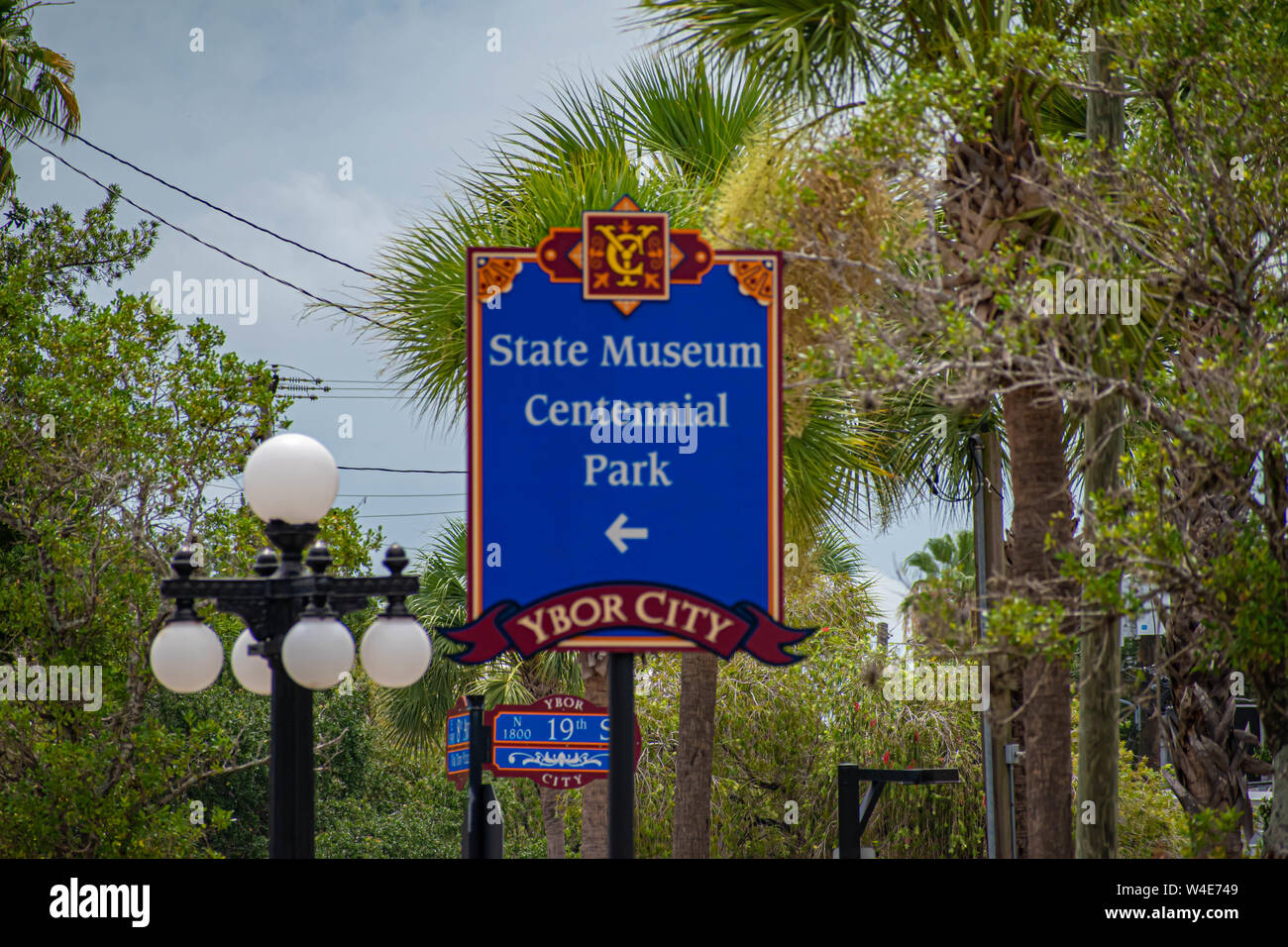 Ybor city park hi-res stock photography and images - Alamy