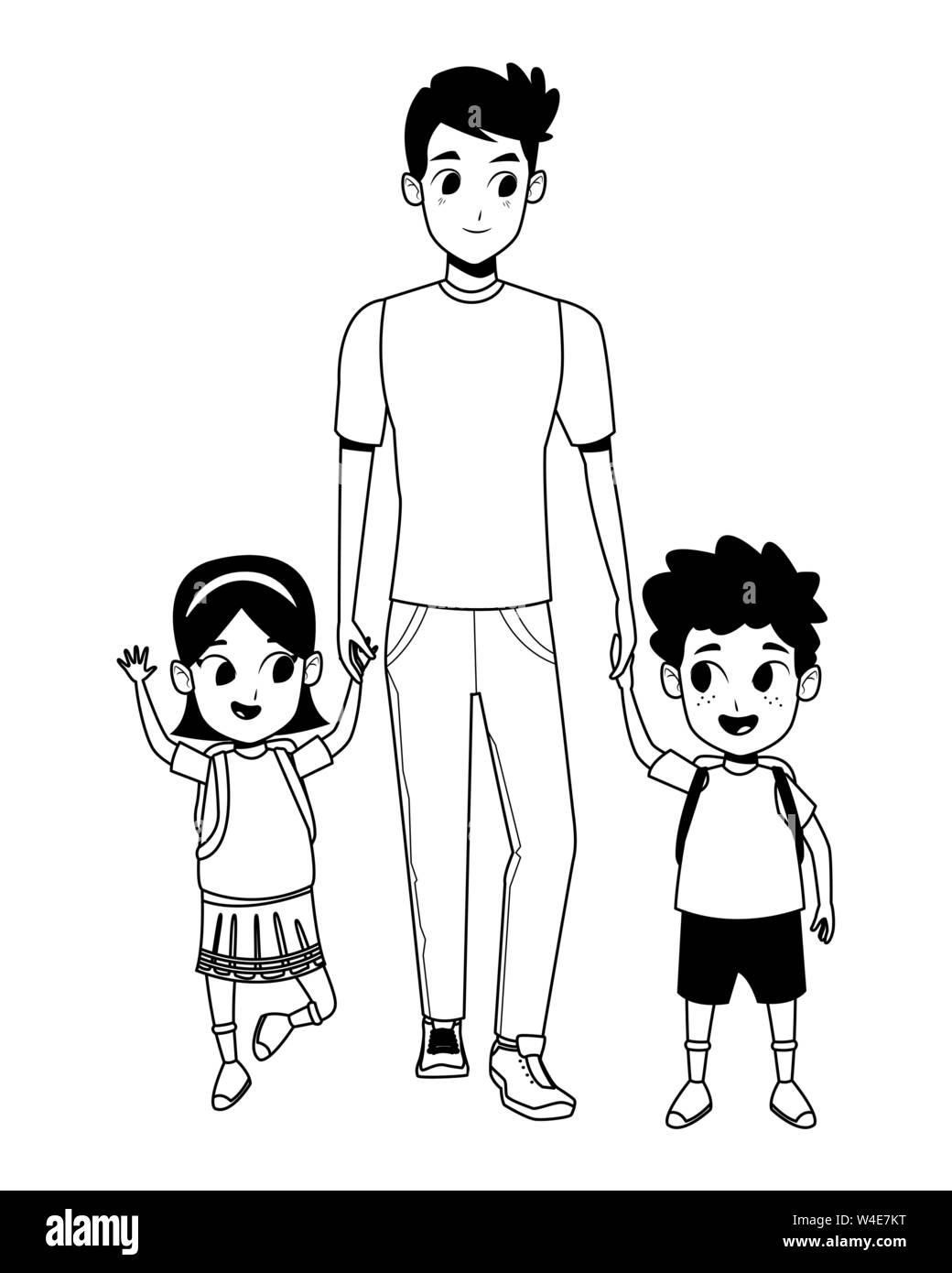 Boy girl romance parents Black and White Stock Photos & Images - Alamy