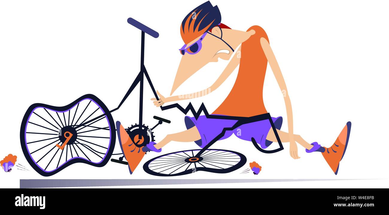 Sad bike Stock Vector Images - Alamy