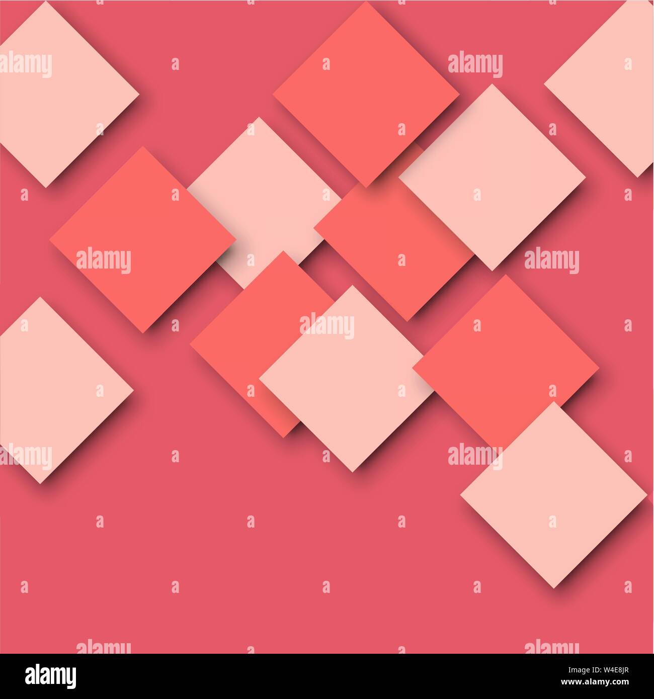 Vector abstract squares background illustration Stock Vector Image ...