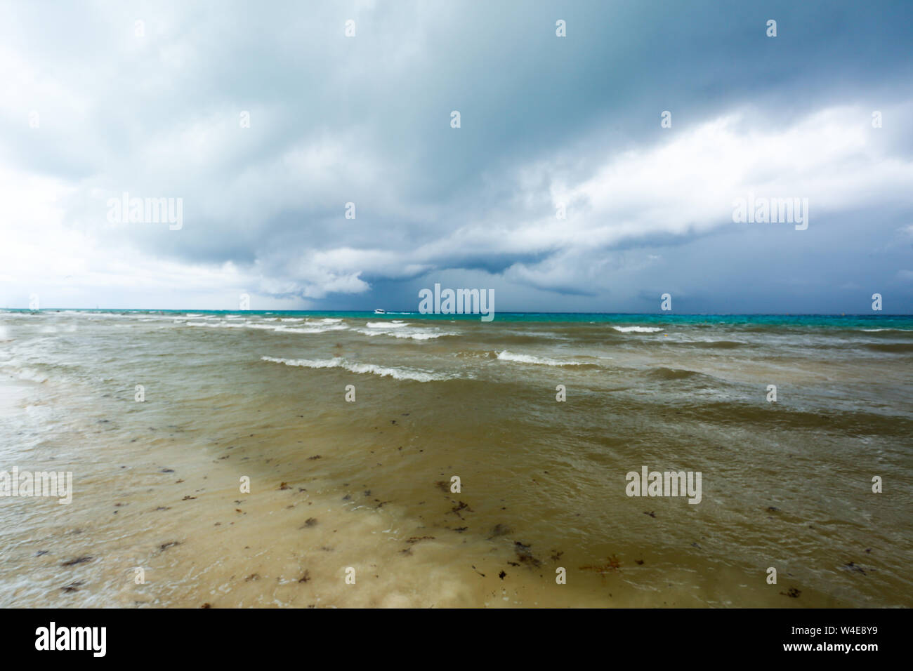 Beautiful Ocean View in Mexico,Cancun Stock Photo - Alamy